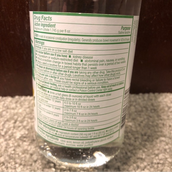 Swan | Other | Glass Bottle Swan Citroma Magnesium Citrate Lemony Oral ...